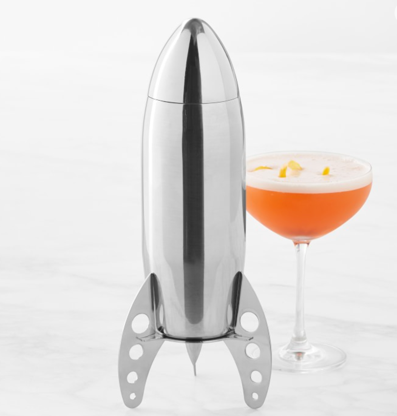 Stainless Steel Rocket Cocktail Shaker – Bash New York